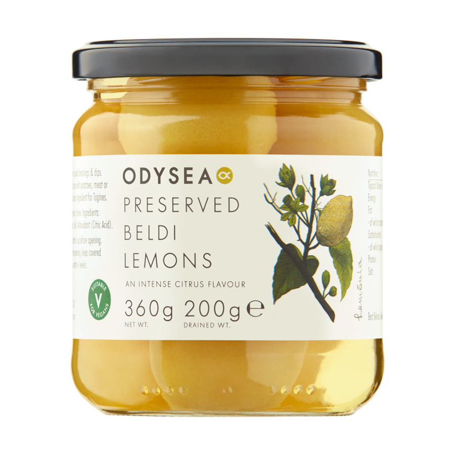 Odysea Preserved Beldi Lemons (360g)