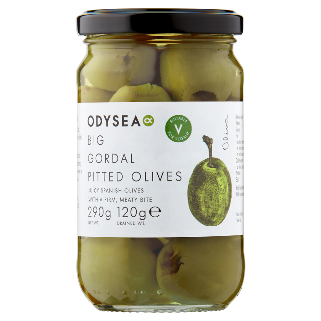 Odysea Big Gordal Pitted Olives (290g)