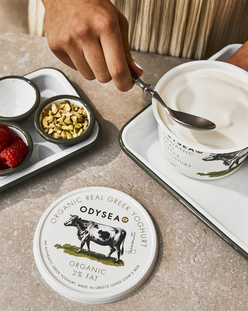 Odysea Organic Real Greek Yoghurt 2%, Cow's Milk (500g)